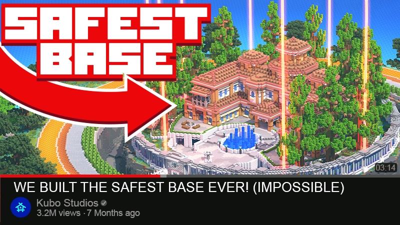 SAFEST BASE by Kubo Studios | CHUNK - Minecraft Bedrock Marketplace ...