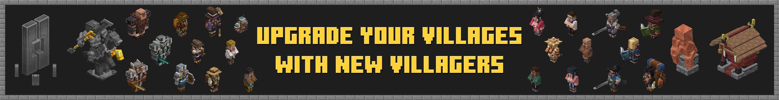 VILLAGERS++ Add-On by Kubo Studios | CHUNK - Minecraft Bedrock ...