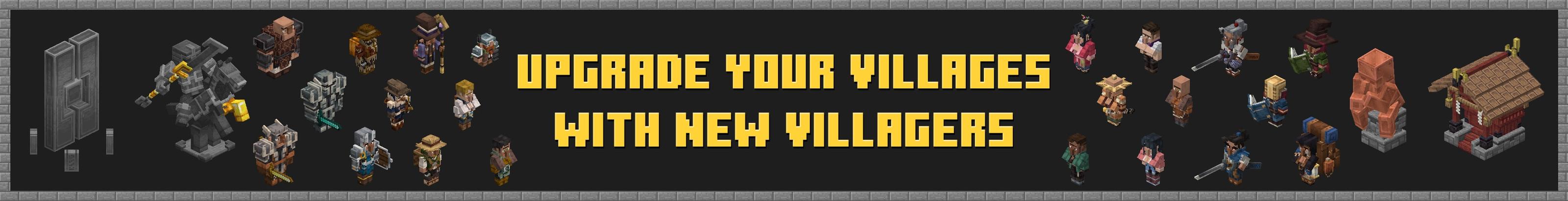 VILLAGERS++ Add-On by Kubo Studios | CHUNK - Minecraft Bedrock ...