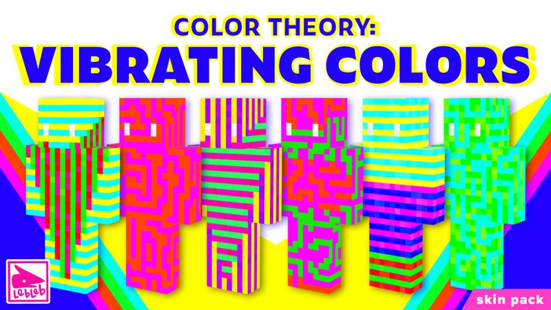 Color Theory: Vibrating Colors by Lebleb | CHUNK - Minecraft Bedrock ...