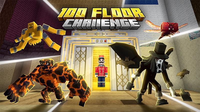 100 Floor Challenge by Lifeboat | CHUNK - Minecraft Bedrock Marketplace ...