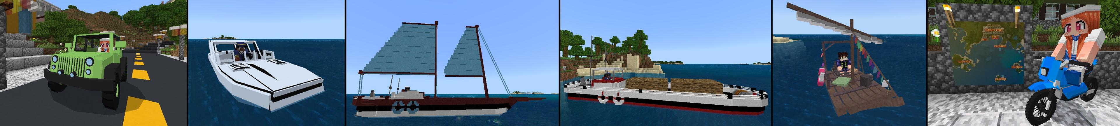 Craftable Boats by Lifeboat | CHUNK - Minecraft Bedrock Marketplace ...