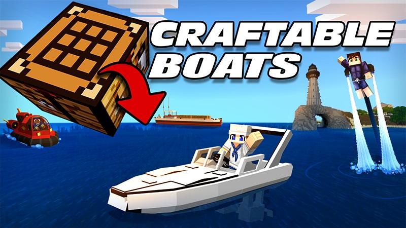 Craftable Boats by Lifeboat | CHUNK - Minecraft Bedrock Marketplace ...