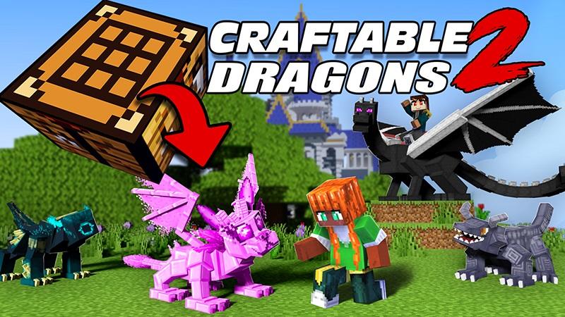 Craftable Dragons 2 von Lifeboat | CHUNK - Minecraft Bedrock Marketplace Explorer