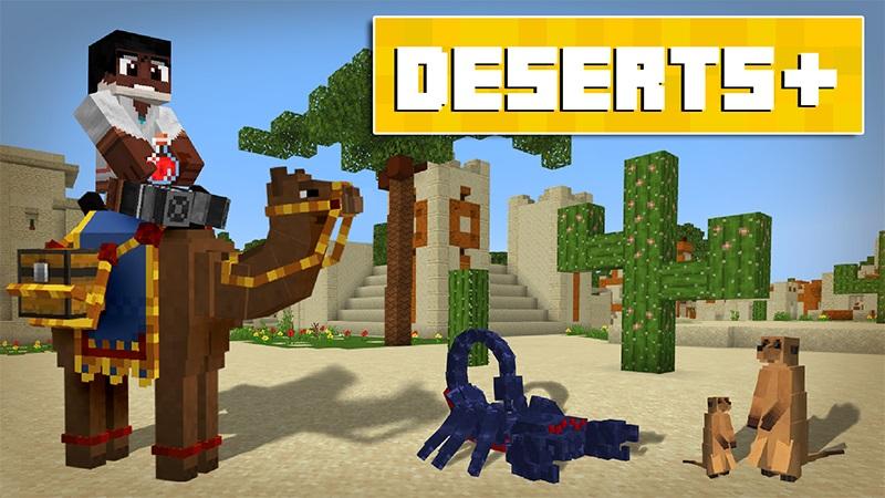 Deserts+ by Lifeboat | CHUNK - Minecraft Bedrock Marketplace Explorer