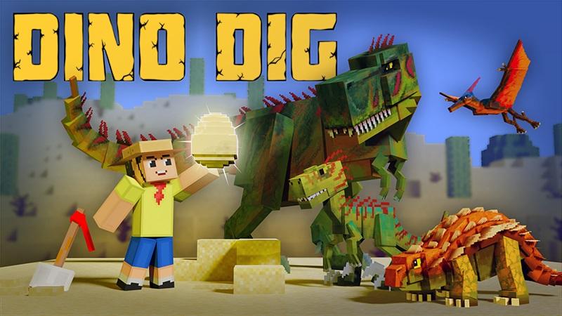 Dino Dig By Lifeboat Chunk Minecraft Bedrock Marketplace Explorer