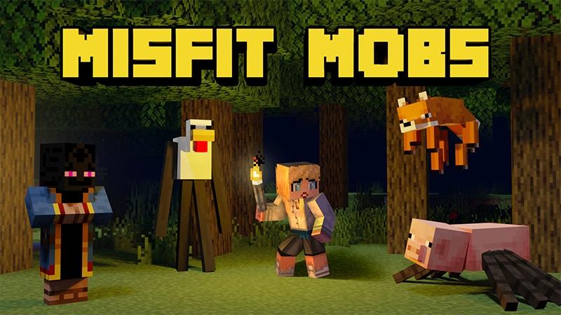 Misfit Mobs by Lifeboat | CHUNK - Minecraft Bedrock Marketplace Explorer