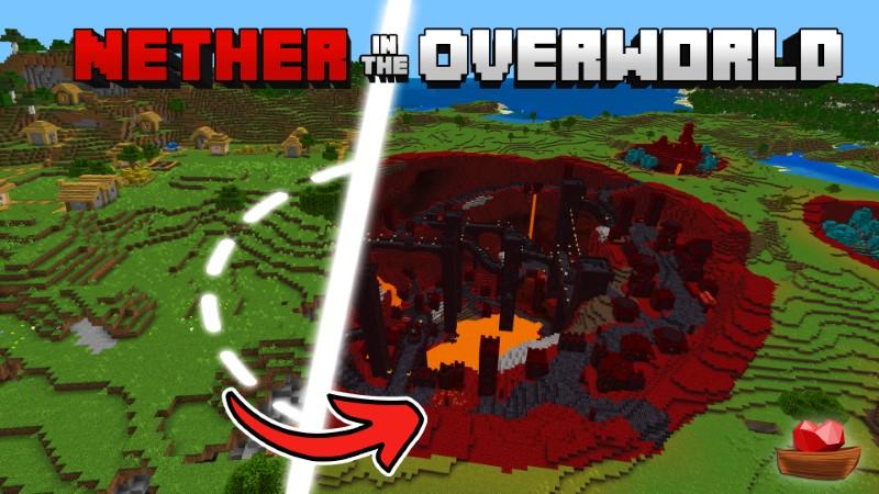 Nether in the Overworld by Lifeboat | CHUNK - Minecraft Bedrock ...