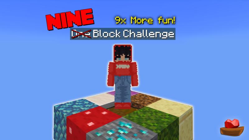 Nine Block Challenge by Lifeboat | CHUNK - Minecraft Bedrock Marketplace Explorer