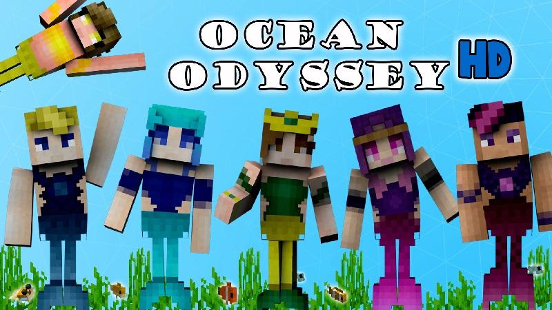 Ocean Odyssey HD by Lifeboat | CHUNK - Minecraft Bedrock Marketplace Explorer