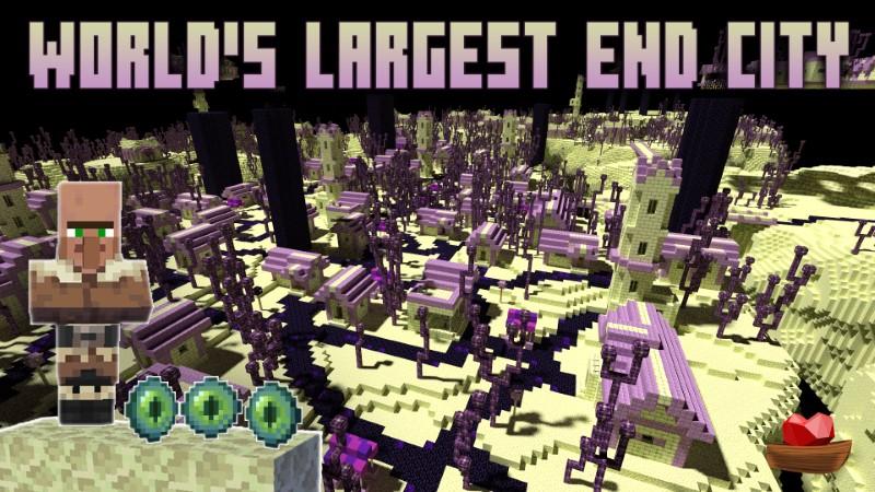 World's Largest End City by Lifeboat | CHUNK - Minecraft Bedrock ...