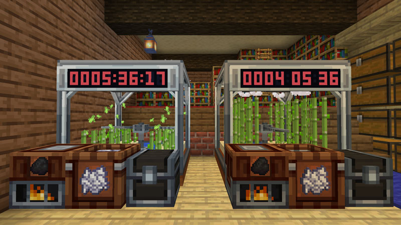 AFK Farms Add-On by Logdotzip | CHUNK - Minecraft Bedrock Marketplace ...