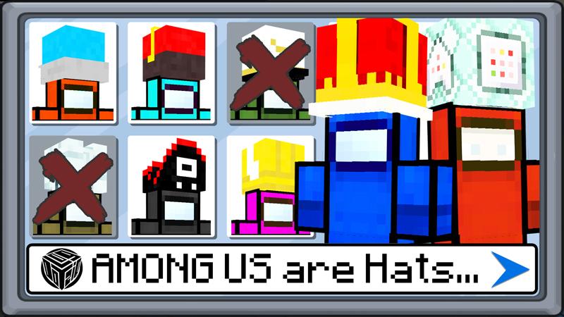 AMONG US are Hats... by Logdotzip | CHUNK - Minecraft Bedrock ...