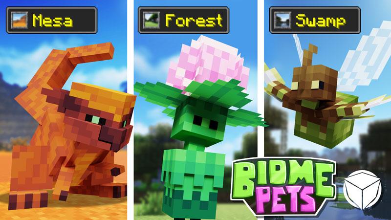 Biome Pets by Logdotzip | CHUNK - Minecraft Bedrock Marketplace Explorer