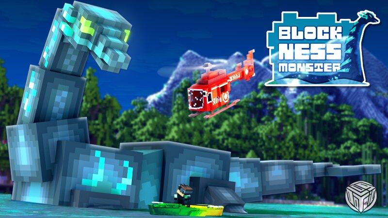 Block Ness Monster by Logdotzip | CHUNK - Minecraft Bedrock Marketplace Explorer
