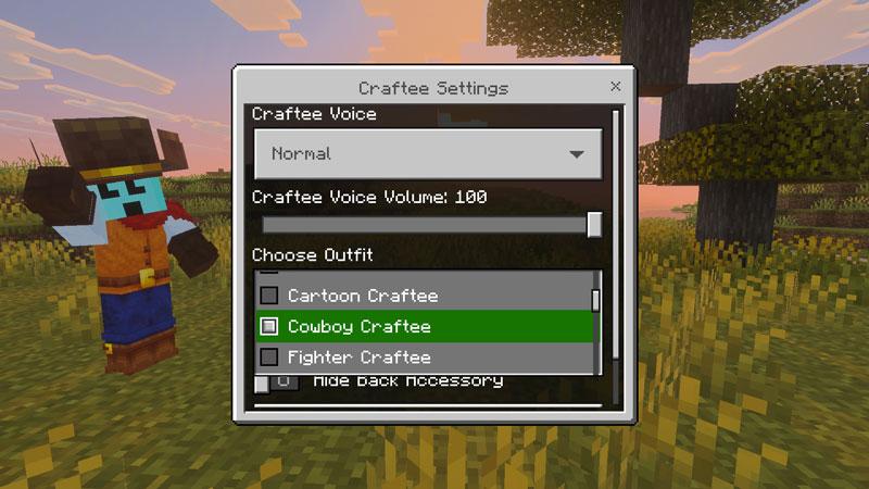 Craftee Companion Add-On by Logdotzip | CHUNK - Minecraft Bedrock ...