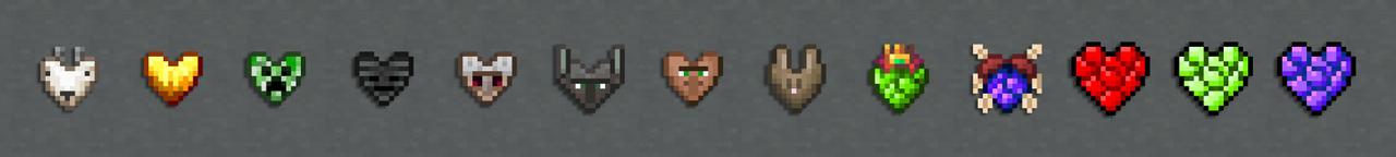 Craftee Custom Hearts by Logdotzip | CHUNK - Minecraft Bedrock ...