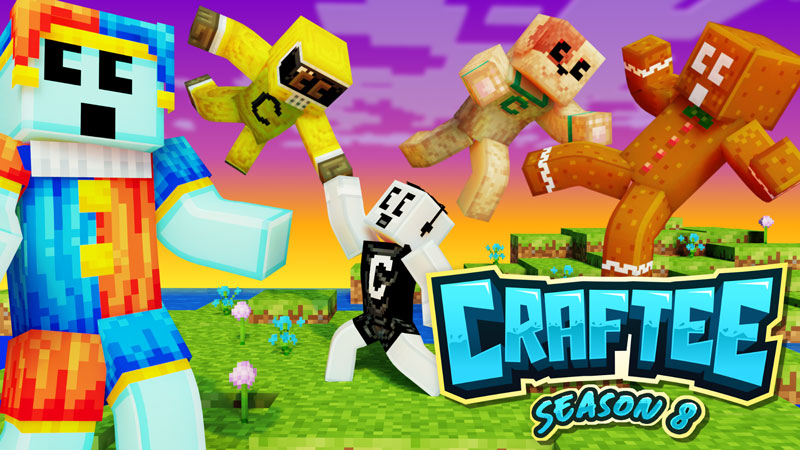 Craftee Season 8 by Logdotzip | CHUNK - Minecraft Bedrock Marketplace Explorer