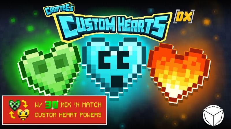 Craftee Custom Hearts by Logdotzip | CHUNK - Minecraft Bedrock ...