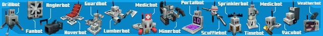 Utility Bots Add-On by Logdotzip | CHUNK - Minecraft Bedrock ...