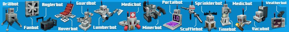 Utility Bots Add-On by Logdotzip | CHUNK - Minecraft Bedrock ...