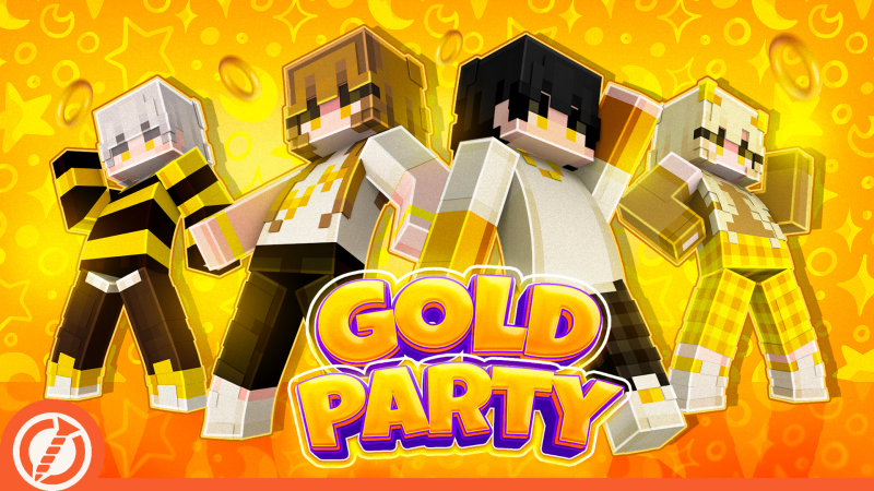Gold Party by Loose Screw | CHUNK - Minecraft Bedrock Marketplace Explorer