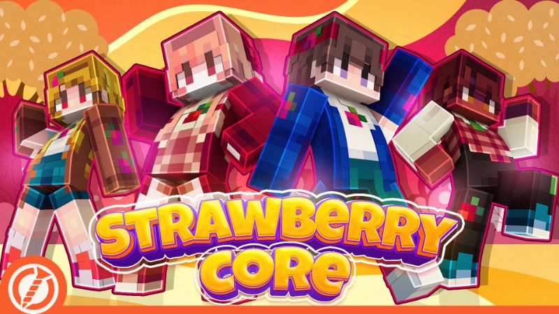 Strawberry Core by Loose Screw | CHUNK - Minecraft Bedrock Marketplace ...