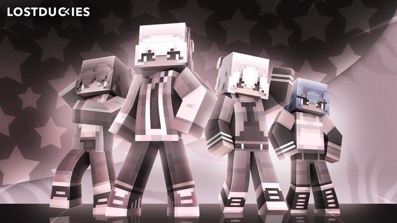 Gloomy Grey by Lostduckies | CHUNK - Minecraft Bedrock Marketplace Explorer