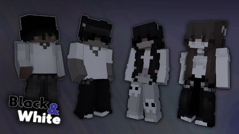 Black and White by Lua Studios | CHUNK - Minecraft Bedrock Marketplace ...