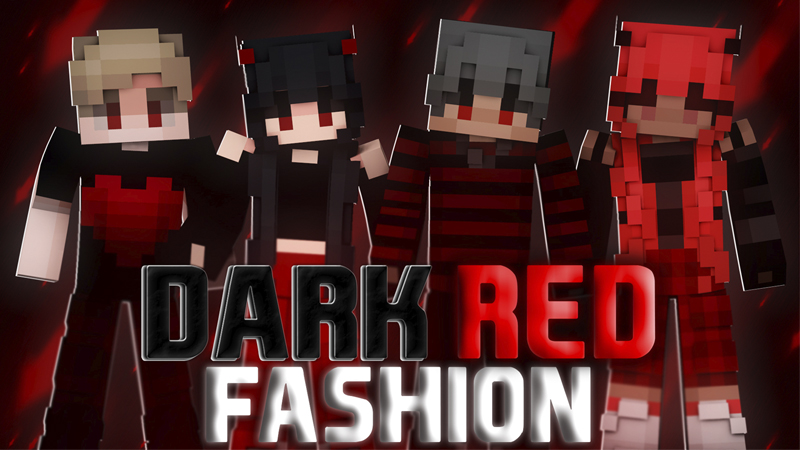 Dark Red Fashion by Lua Studios | CHUNK - Minecraft Bedrock Marketplace ...