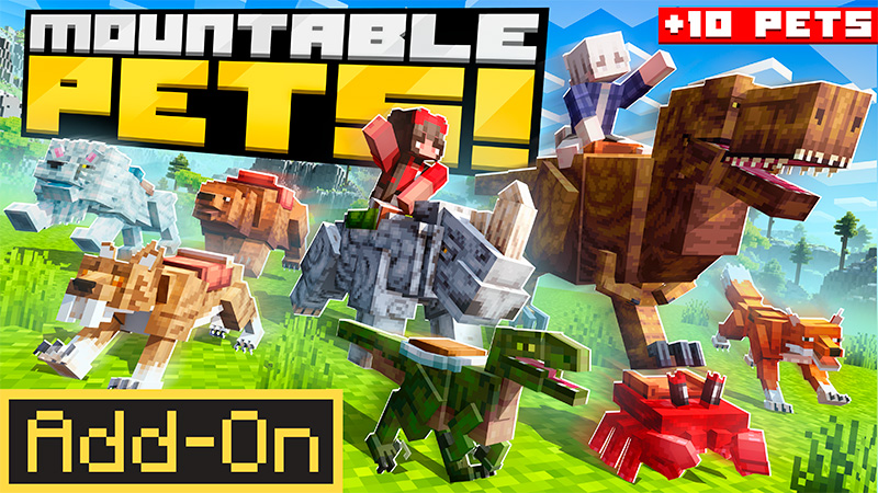 Mountable Pets! by Lua Studios | CHUNK - Minecraft Bedrock Marketplace ...