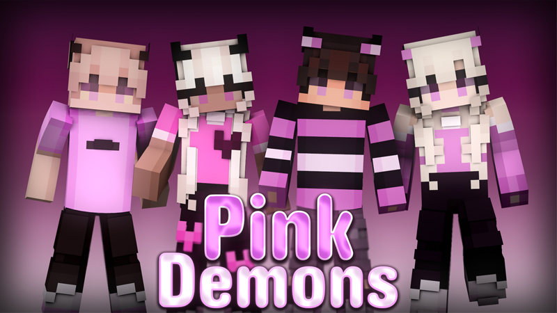 Pink Demons by Lua Studios | CHUNK - Minecraft Bedrock Marketplace Explorer