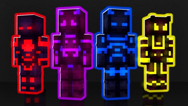 GLOW ARMOUR by Maca Designs | CHUNK - Minecraft Bedrock Marketplace ...