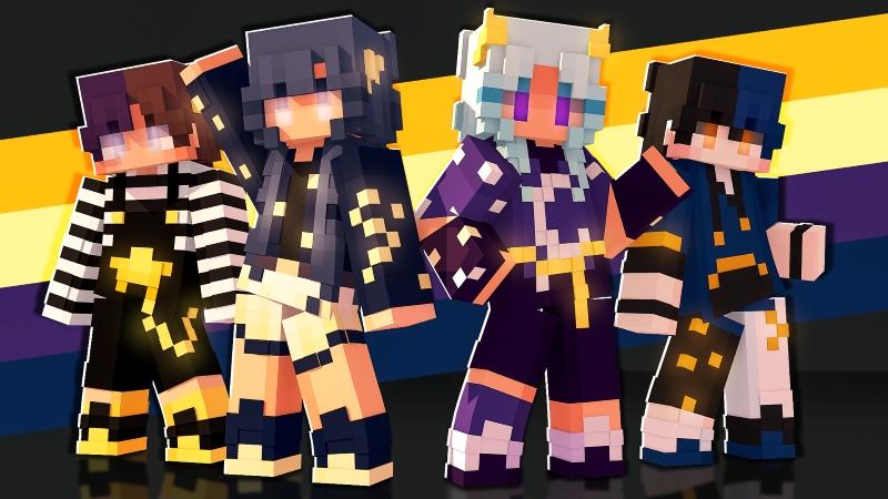 Midnight Teens by Maca Designs | CHUNK - Minecraft Bedrock Marketplace Explorer