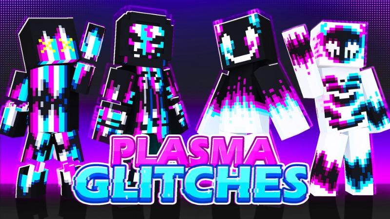 PLASMA GLITCHES by Maca Designs | CHUNK - Minecraft Bedrock Marketplace Explorer