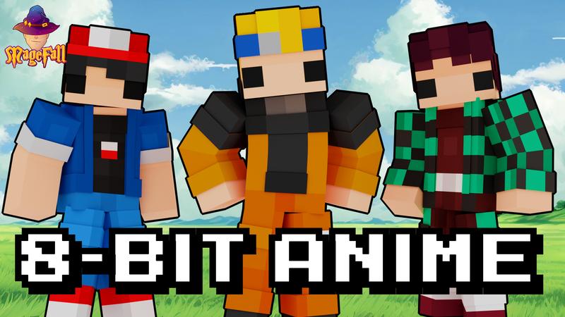 8-Bit Anime by Magefall | CHUNK - Minecraft Bedrock Marketplace Explorer