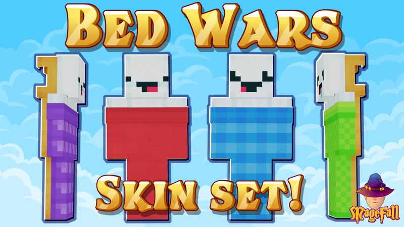 Bed Wars Skin Set! by Magefall | CHUNK - Minecraft Bedrock Marketplace ...