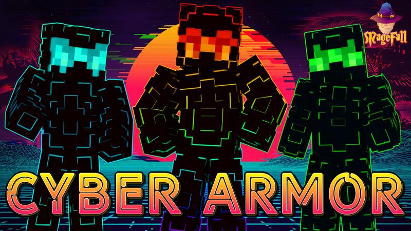 Cyber Armor by Magefall | CHUNK - Minecraft Bedrock Marketplace Explorer