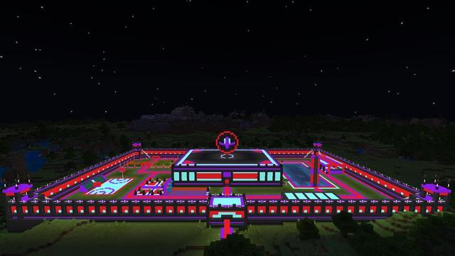 Cyber Base by Magefall | CHUNK - Minecraft Bedrock Marketplace Explorer