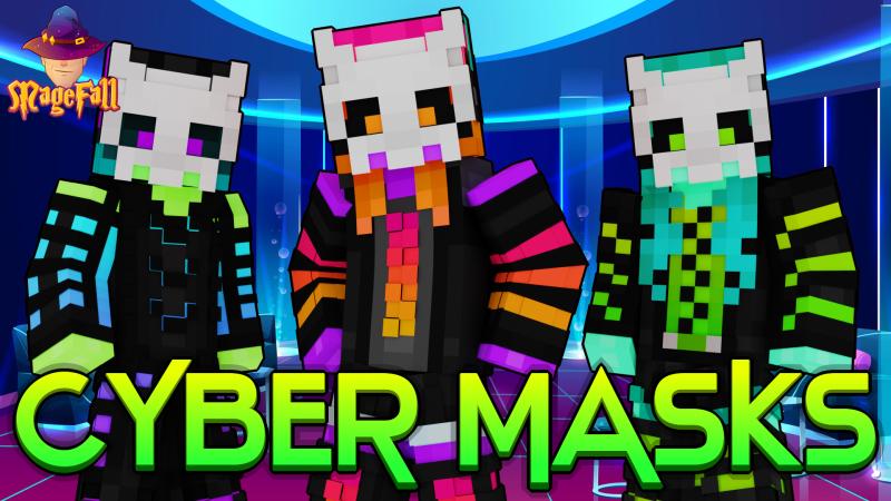 Cyber Masks by Magefall | CHUNK - Minecraft Bedrock Marketplace Explorer