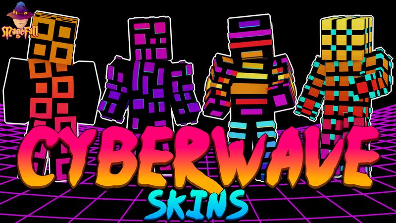Cyberwave Skins by Magefall | CHUNK - Minecraft Bedrock Marketplace ...