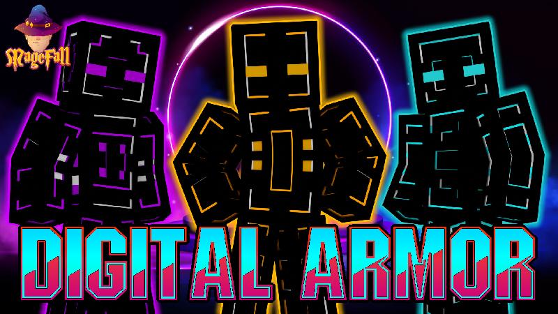Digital Armor by Magefall | CHUNK - Minecraft Bedrock Marketplace Explorer