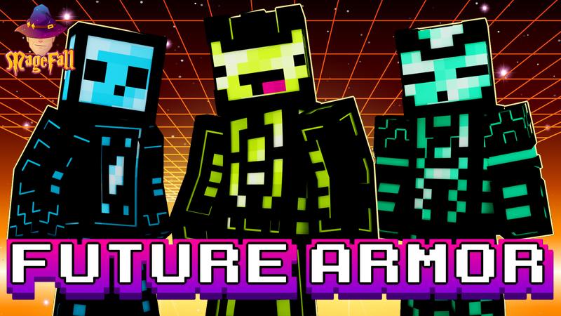 Future Armor by Magefall | CHUNK - Minecraft Bedrock Marketplace Explorer