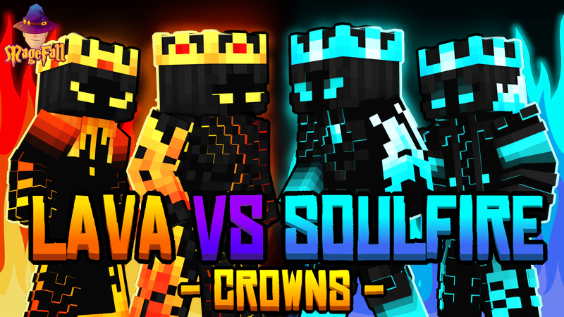 Lava vs Soulfire Crowns by Magefall | CHUNK - Minecraft Bedrock ...