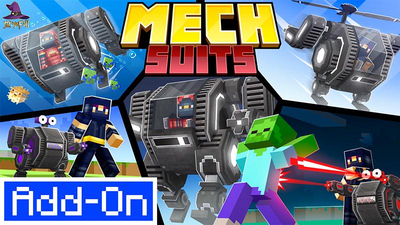 Mech Suits by Magefall | CHUNK - Minecraft Bedrock Marketplace Explorer