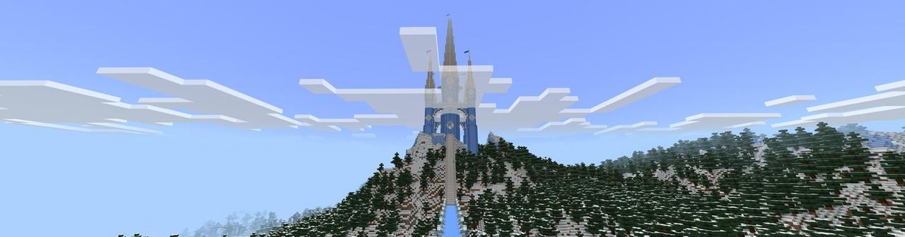 Mega Ice Castle Base by Magefall | CHUNK - Minecraft Bedrock ...