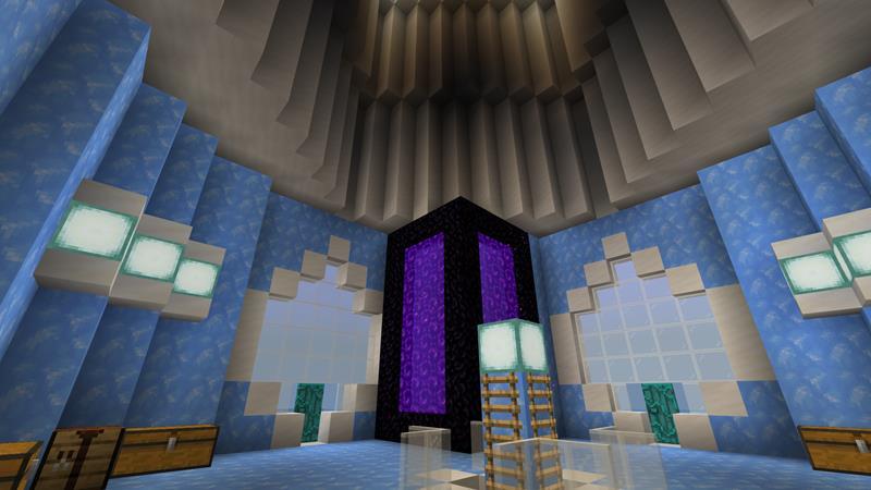 Mega Ice Castle Base by Magefall | CHUNK - Minecraft Bedrock ...