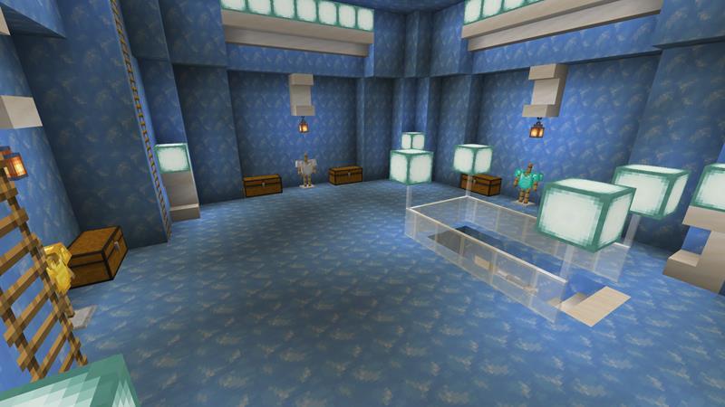 Mega Ice Castle Base by Magefall | CHUNK - Minecraft Bedrock ...
