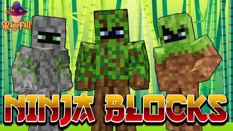 Ninja Blocks by Magefall | CHUNK - Minecraft Bedrock Marketplace Explorer
