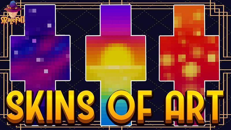 Skins of Art by Magefall | CHUNK - Minecraft Bedrock Marketplace Explorer